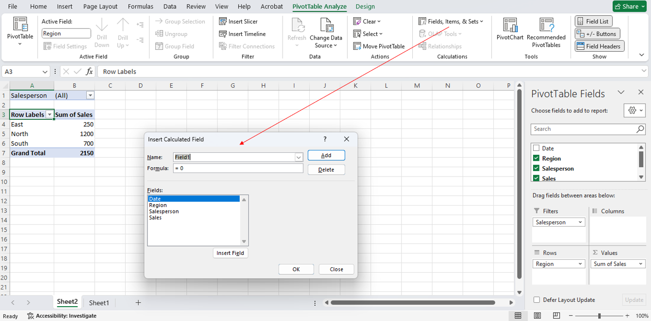 How to Perform Data Analysis Using Pivot Table